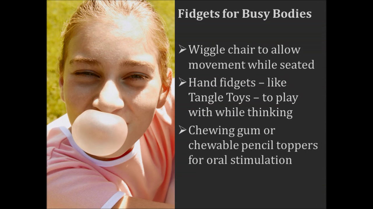 Why Fidgets Can Boost Focus In Your Child with ADHD - YouTube