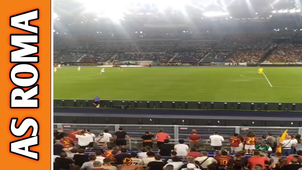 Romanisti allo Stadio Olympico | AS ROMA VS MONZA (3-0) Paulo Dybala ...