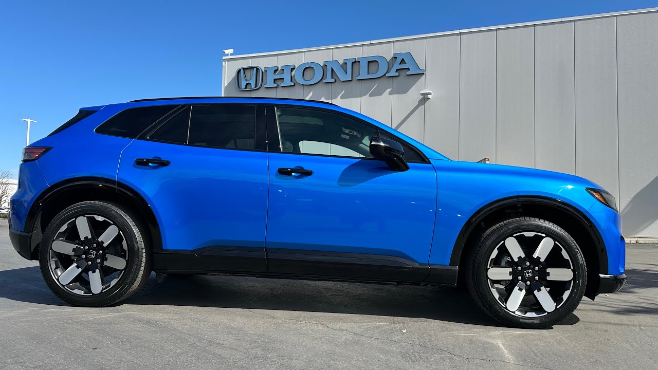 2024 Honda Prologue Elite Pacific Blue Metallic - YouTube