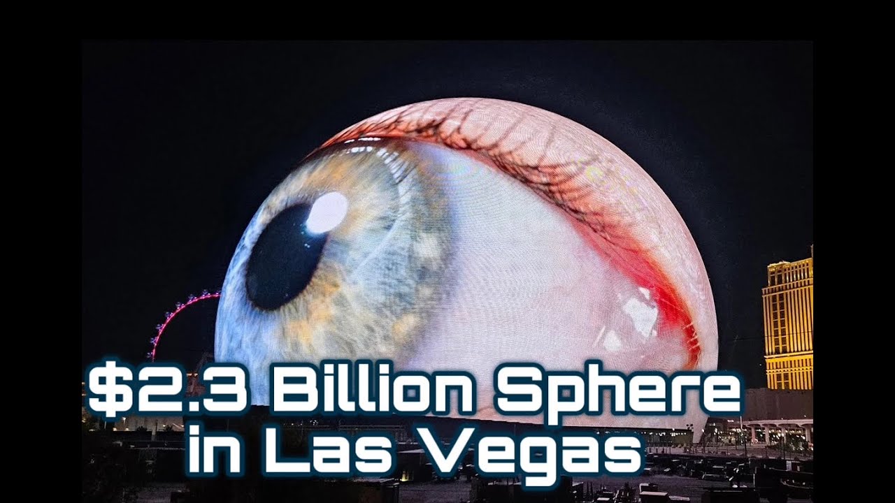Las Vegas MSG The Sphere immersive experience- 16K Resolution- $2.3 ...