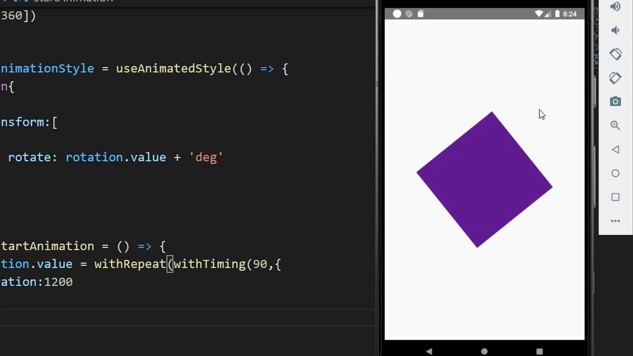 React Native Reanimated Withrepeat Youtube