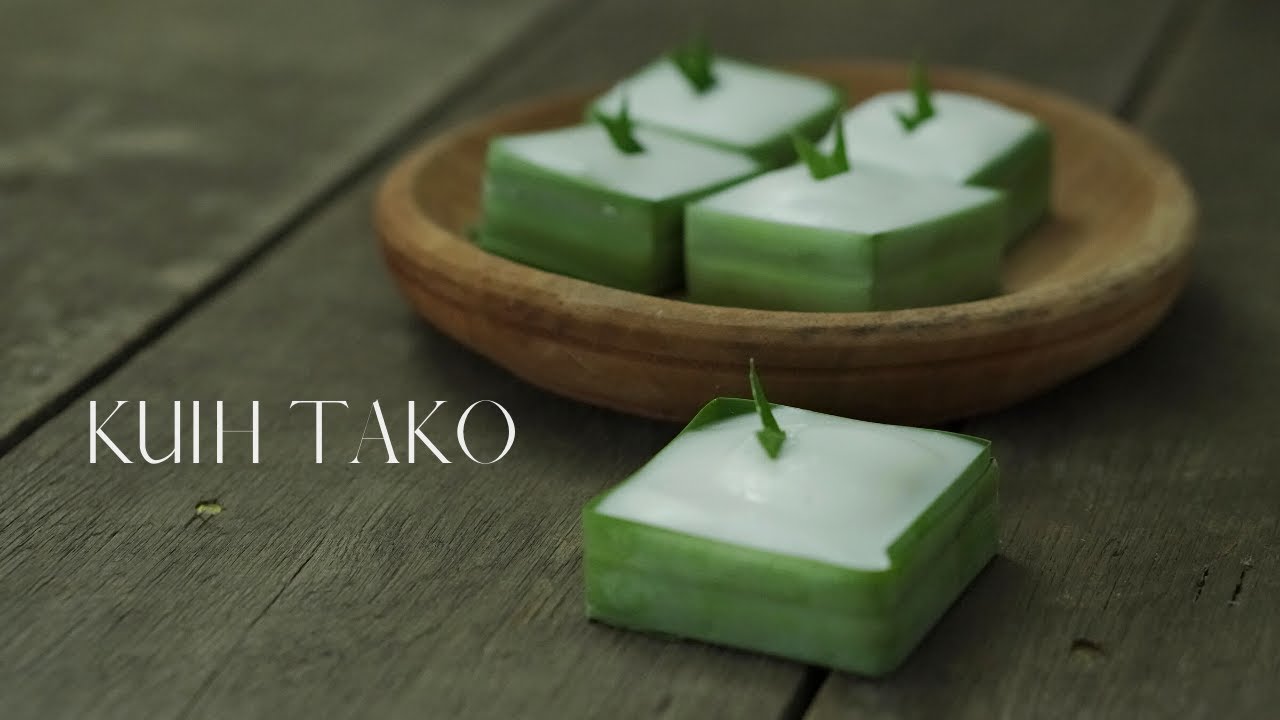 Cara Buat Kuih Tako/ Khanom Tako Recipe a Thai Dessert - YouTube