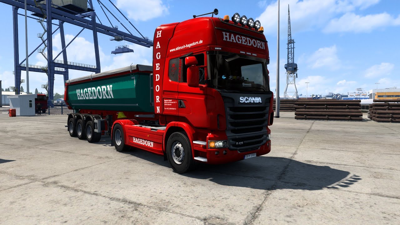 Euro Truck Simulator 2 - Hagedorn - YouTube