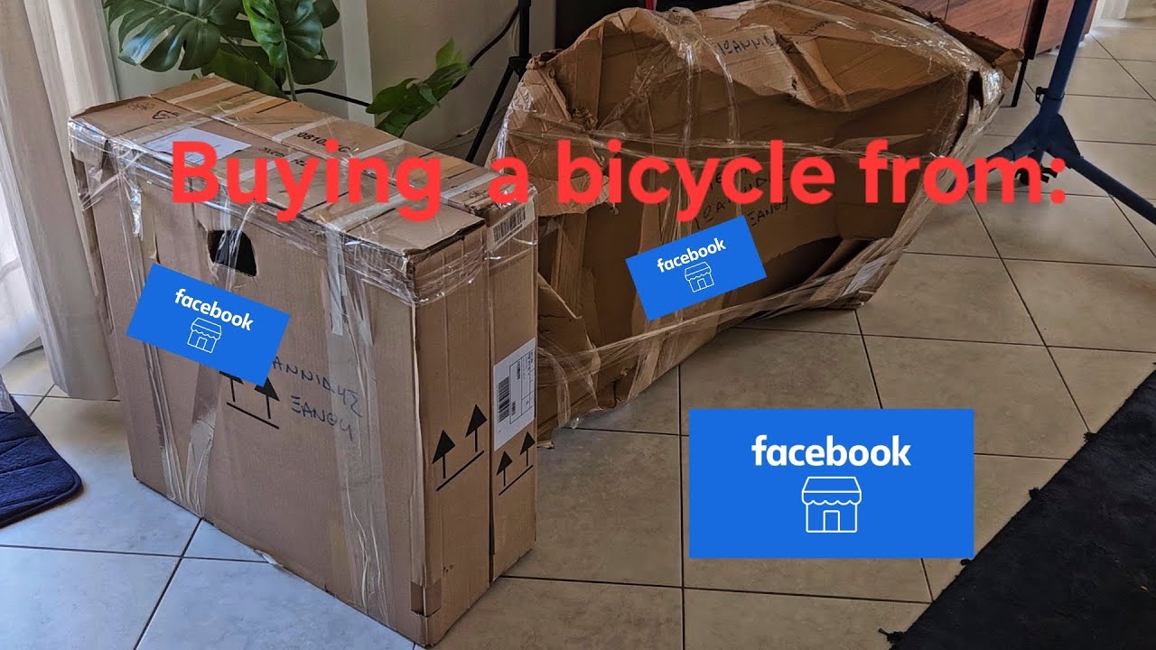 I just bought a 400€ bike from Facebook Marketplace - YouTube