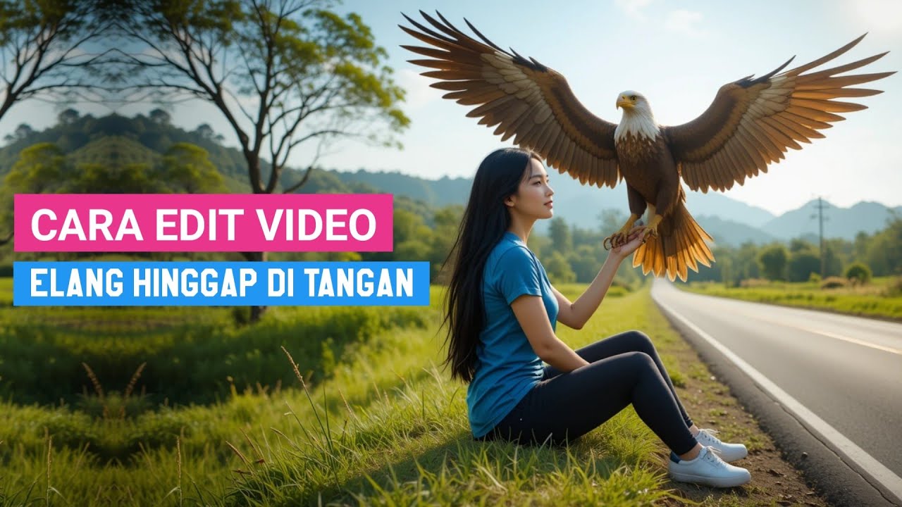 Cara Edit Video Burung Elang Hinggap Di Tangan - YouTube