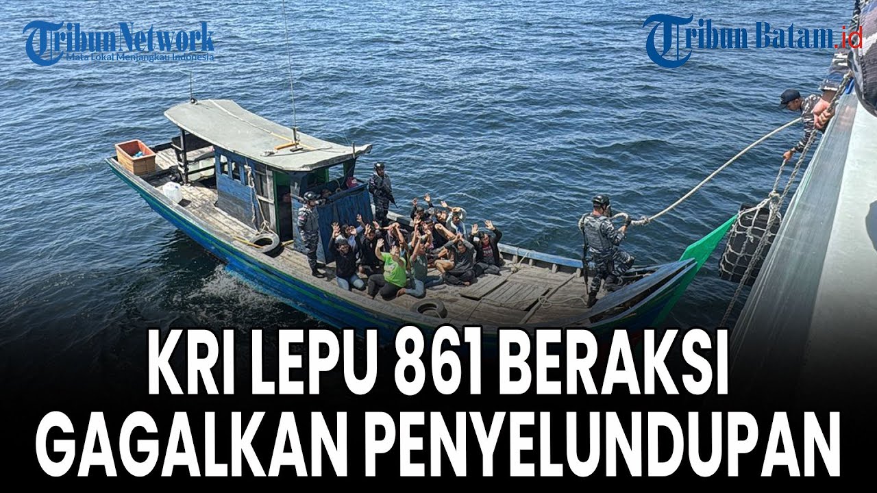 🔵[LIVE] Detik Menengangkan TNI Kepung Kapal Penyelundup Malaysia, KRI ...