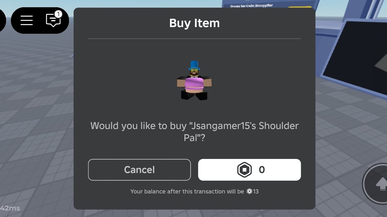 Snipping Jsangamer15's Shoulder Pal #4 (FREE UGC) - YouTube