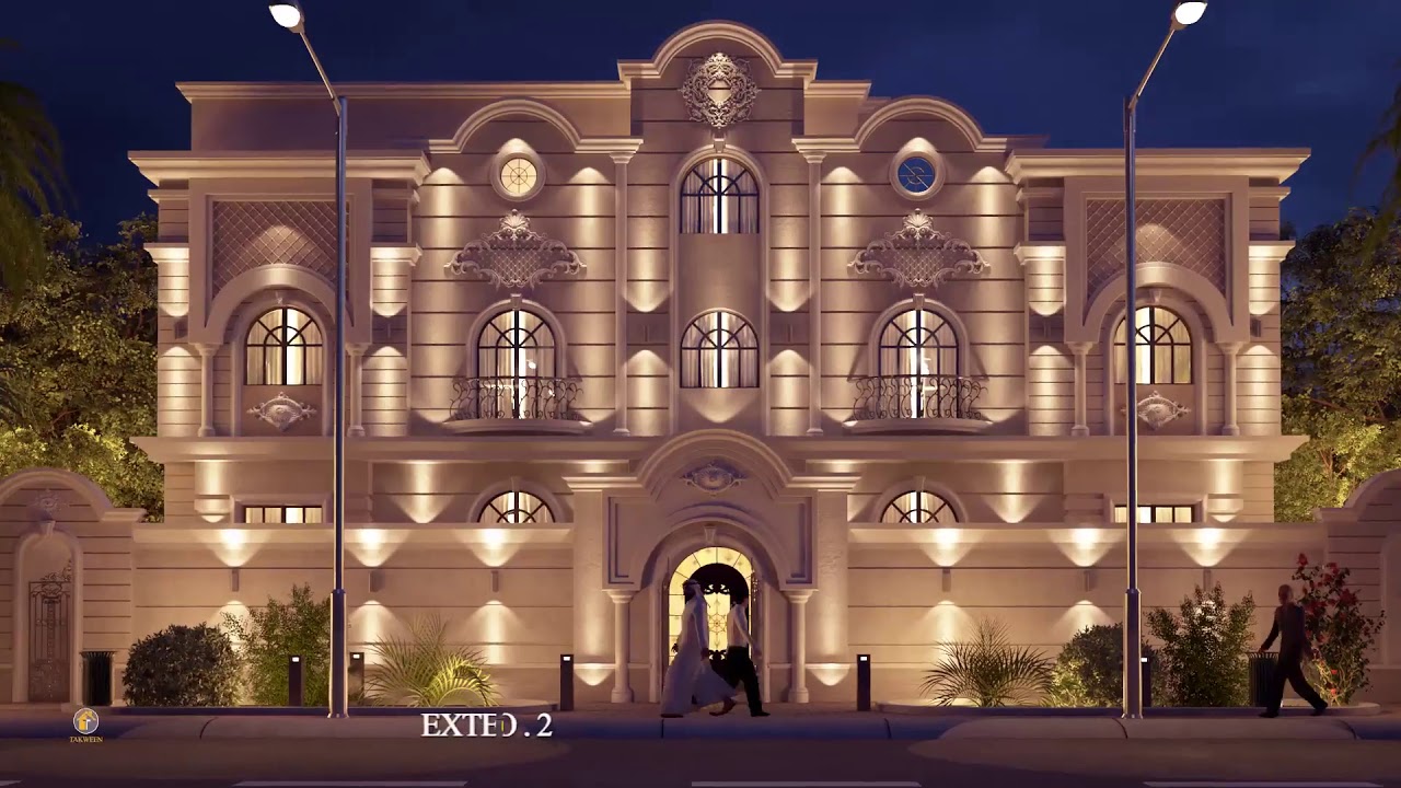 Animation Exterior Villa ( Classic Style ) (GRC / GRP / GRG ...