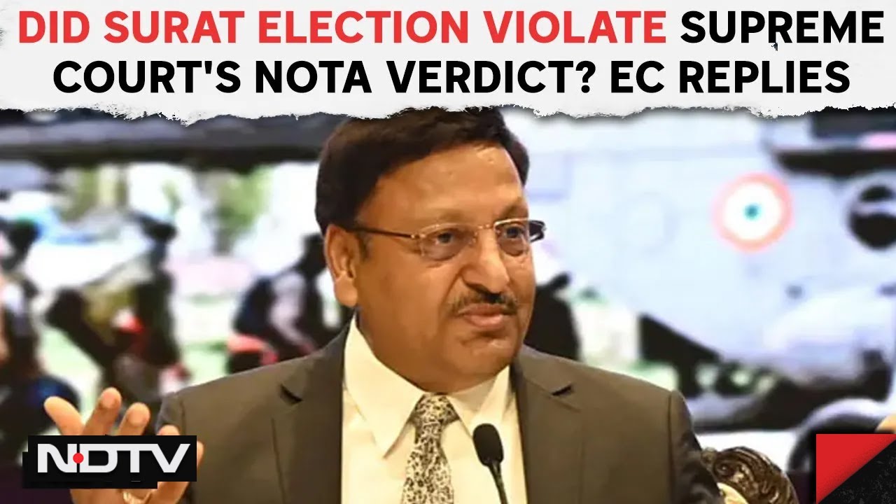 Election Commission Meet | Did Surat Election Violate Supreme Court's ...