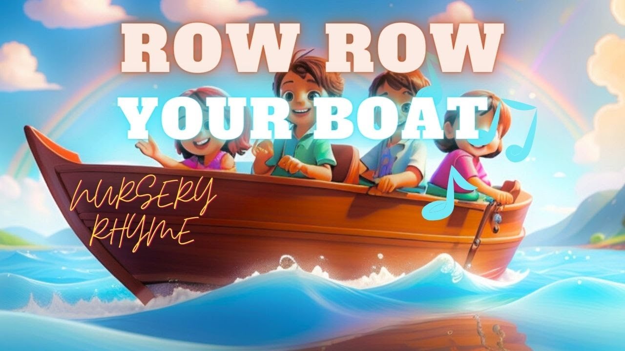 Row, Row, Row Your Boat 🚤 | Fun UK Garage Remix for Kids to Dance Along ...