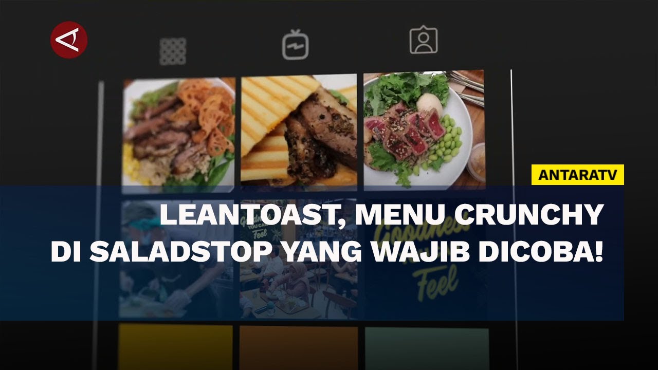 LeanToast, menu crunchy di SaladStop yang wajib dicoba! - YouTube
