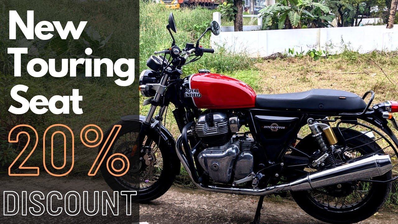 Best Touring Seat for Interceptor 650 | Royal Enfield ContinentalGT ...