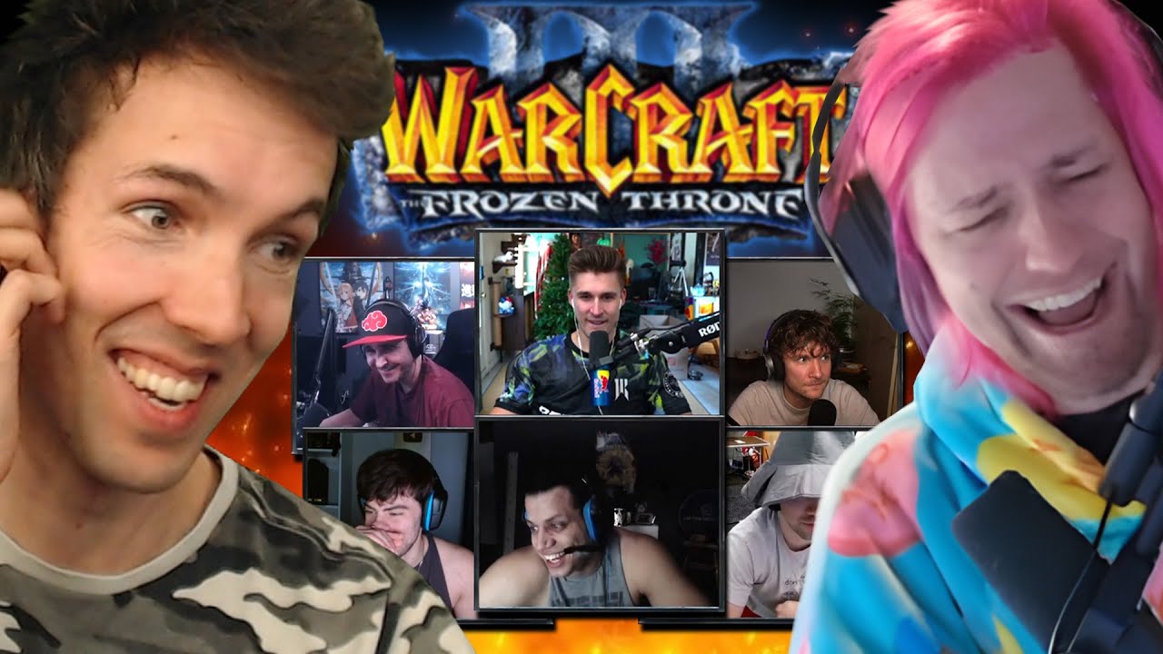 This was the most SCUFFED WC3 tournament EVER ft. Tyler1, Ludwig ...
