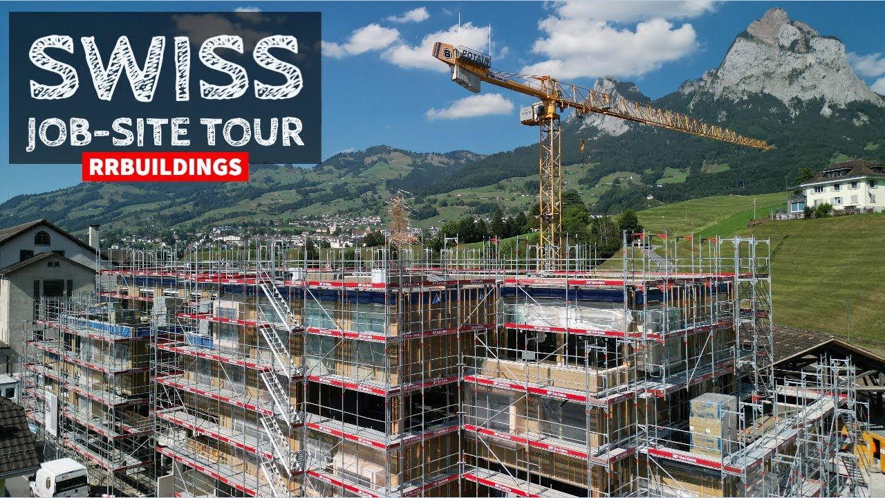 Swiss Construction Site Tour - Insane Building Details - YouTube