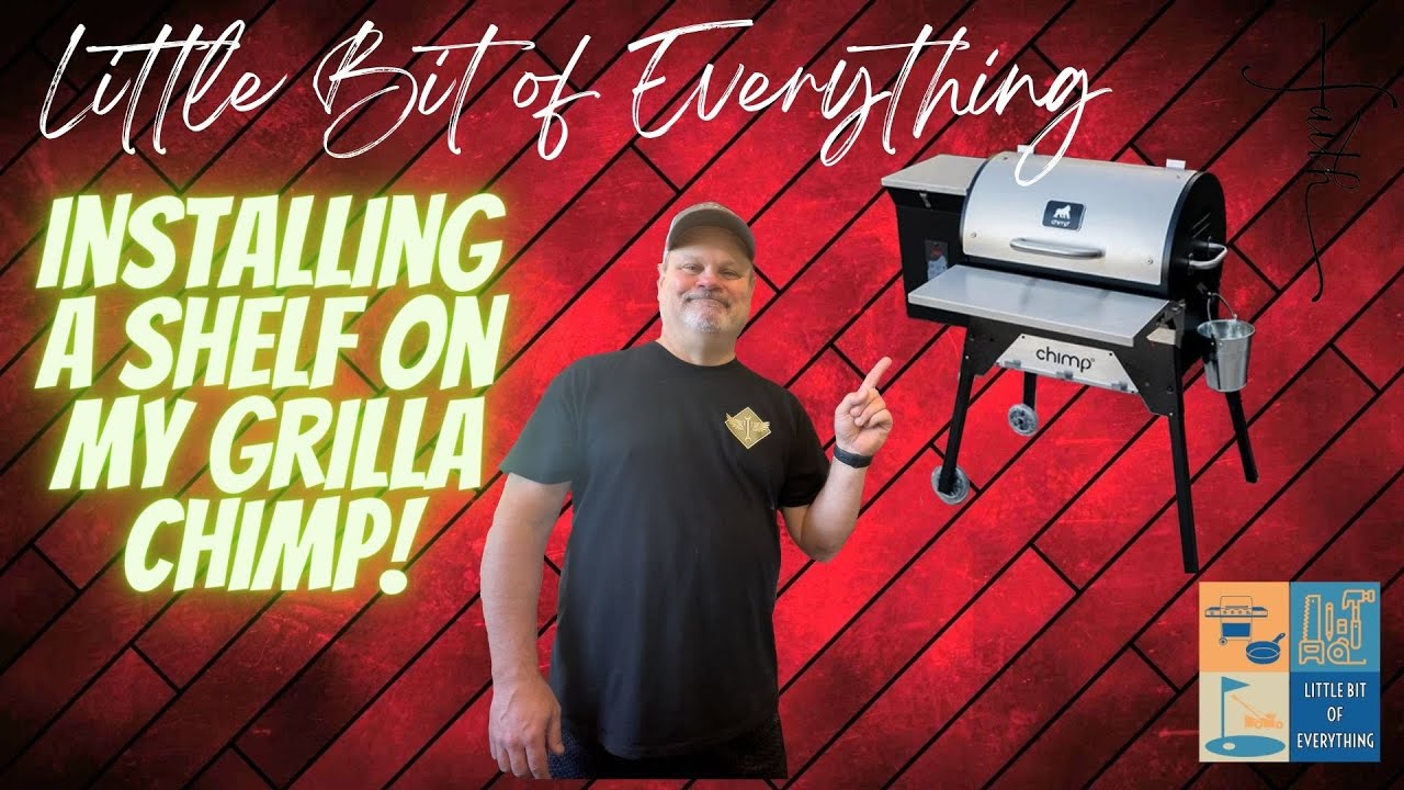 Installing a Shelf on Grilla Chimp - YouTube