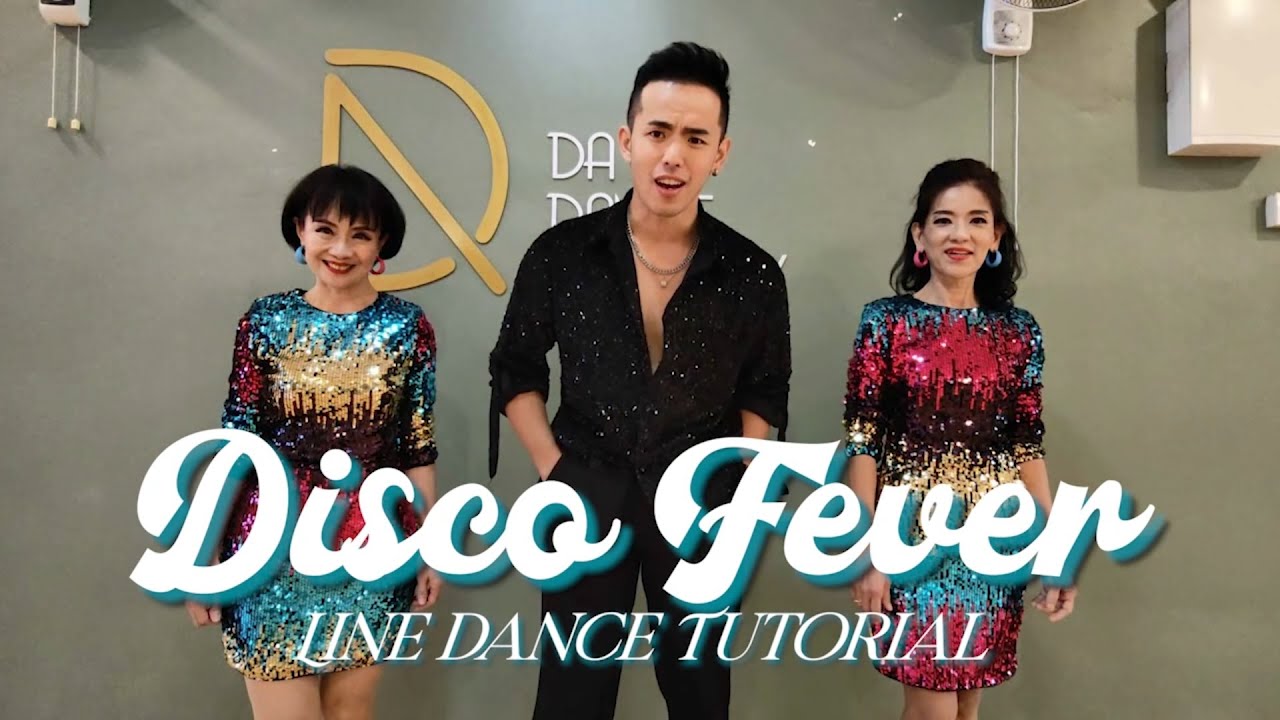 【Line Dance Tutorial】Disco Fever - YouTube