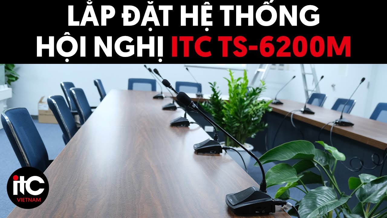 Hệ thống micro hội nghị ITC TS-6200 - YouTube