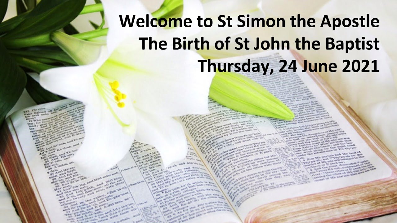 Feast of The Nativity of St. John the Baptist - 24 June 2021 - YouTube