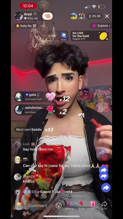 Arad Being A Baddie 💅🙈 Live Funny Arad Girlmakeup Rizzler Makeup Baddie Youtube