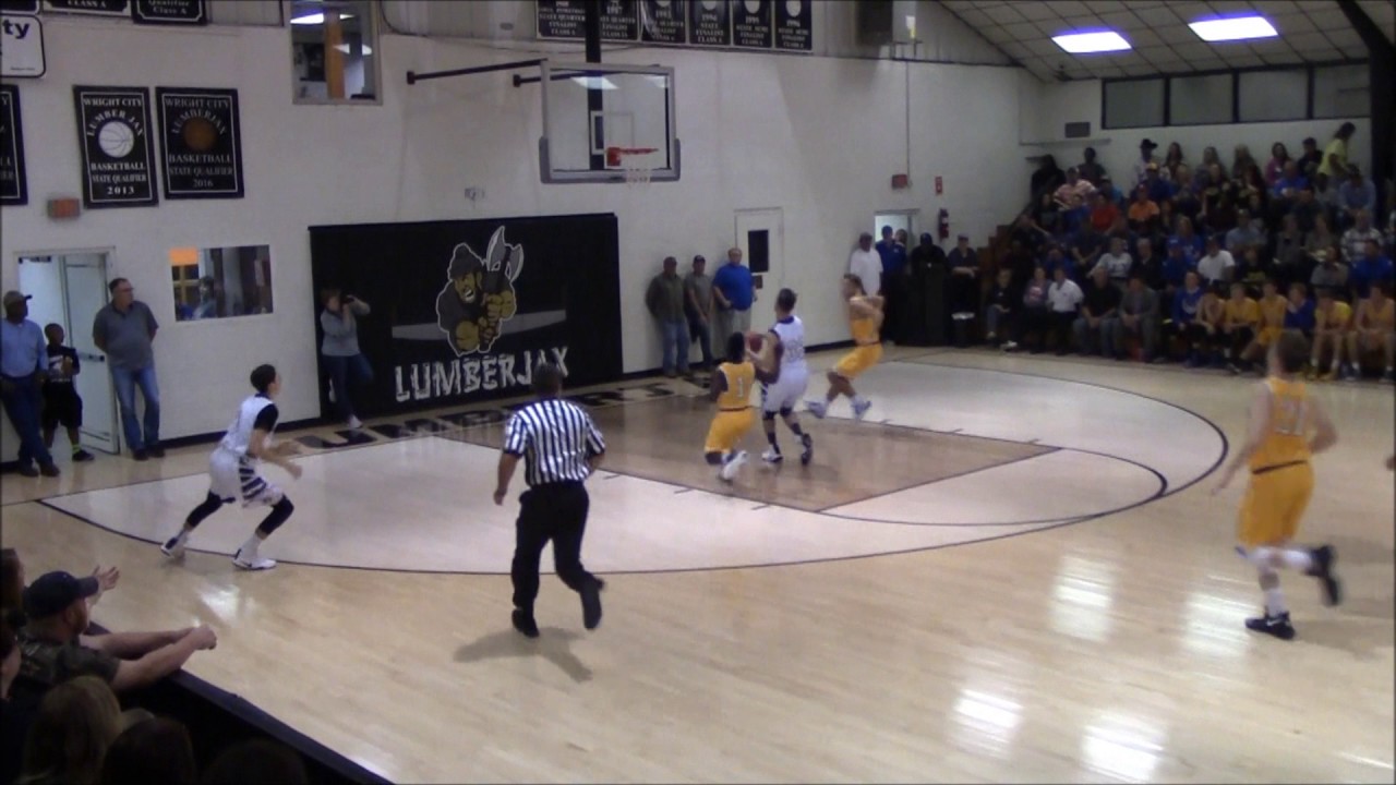 Wright City's Robert Briley Slams Down A Dunk Off A Put Back - YouTube