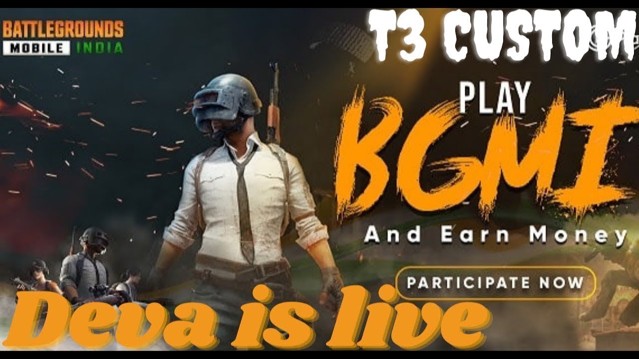 Bgmi Custom Room live || Deva Bhai Is Live - YouTube