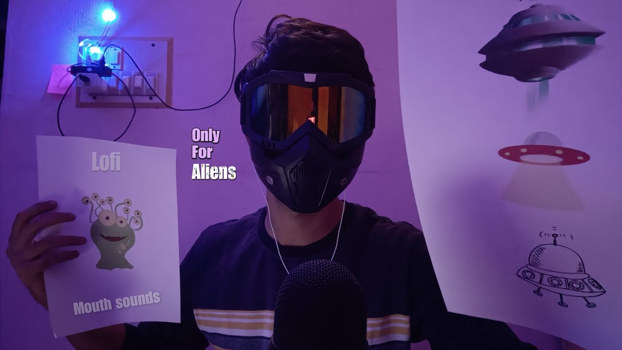 ASMR but Only For Aliens 👾 : Lofi : Mouth sounds, tapping and hand ...