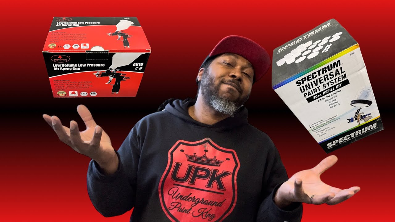 🚨Redesigned R500 lvlp spray gun with Spectrum universal paint system ...