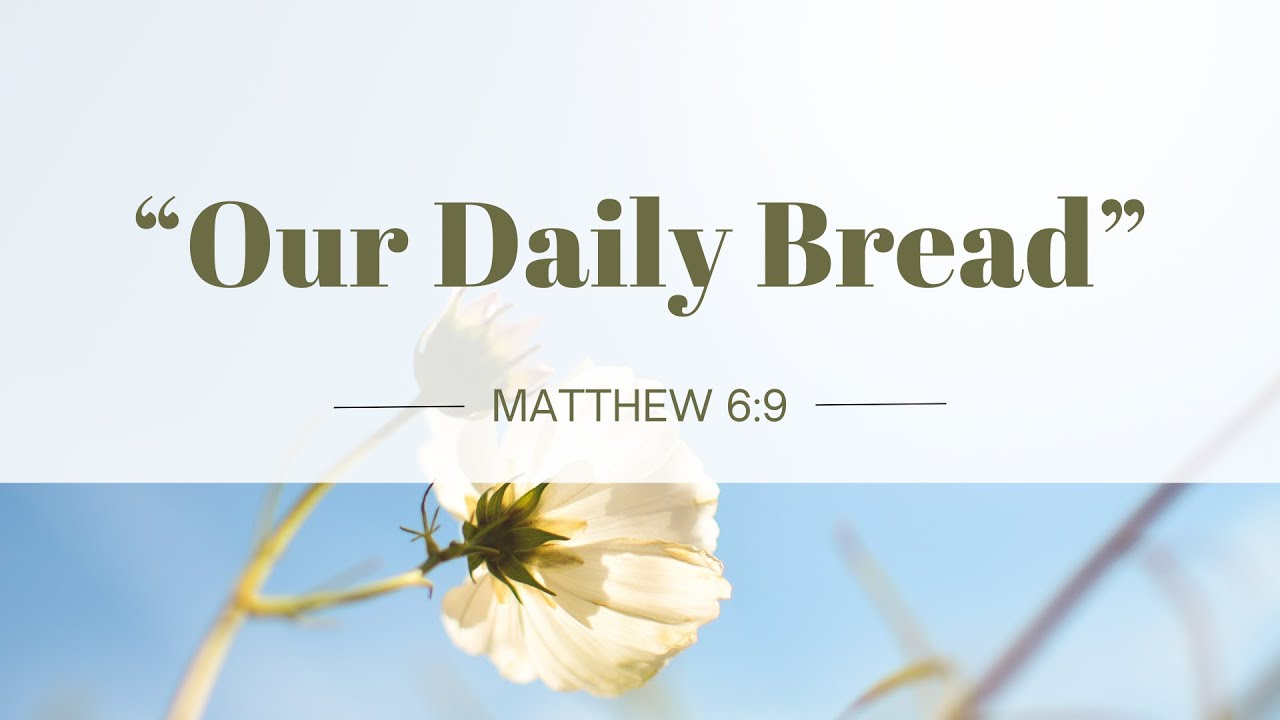 "Our Daily Bread" Sunday Worship Service - May 18, 2025 - YouTube