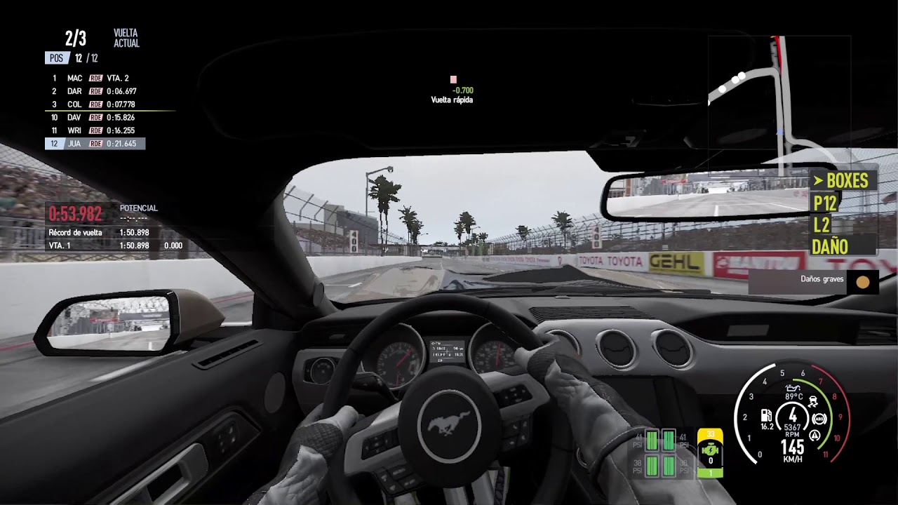 Project Cars 2 XBOX ONE 1080p 60fps Gameplay - Mustang GT on Long Beach ...