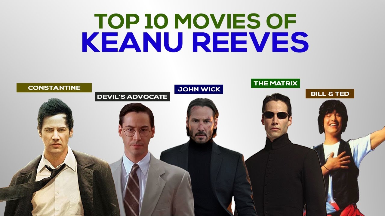 TOP 10 Movies of Keanu Reeves - YouTube