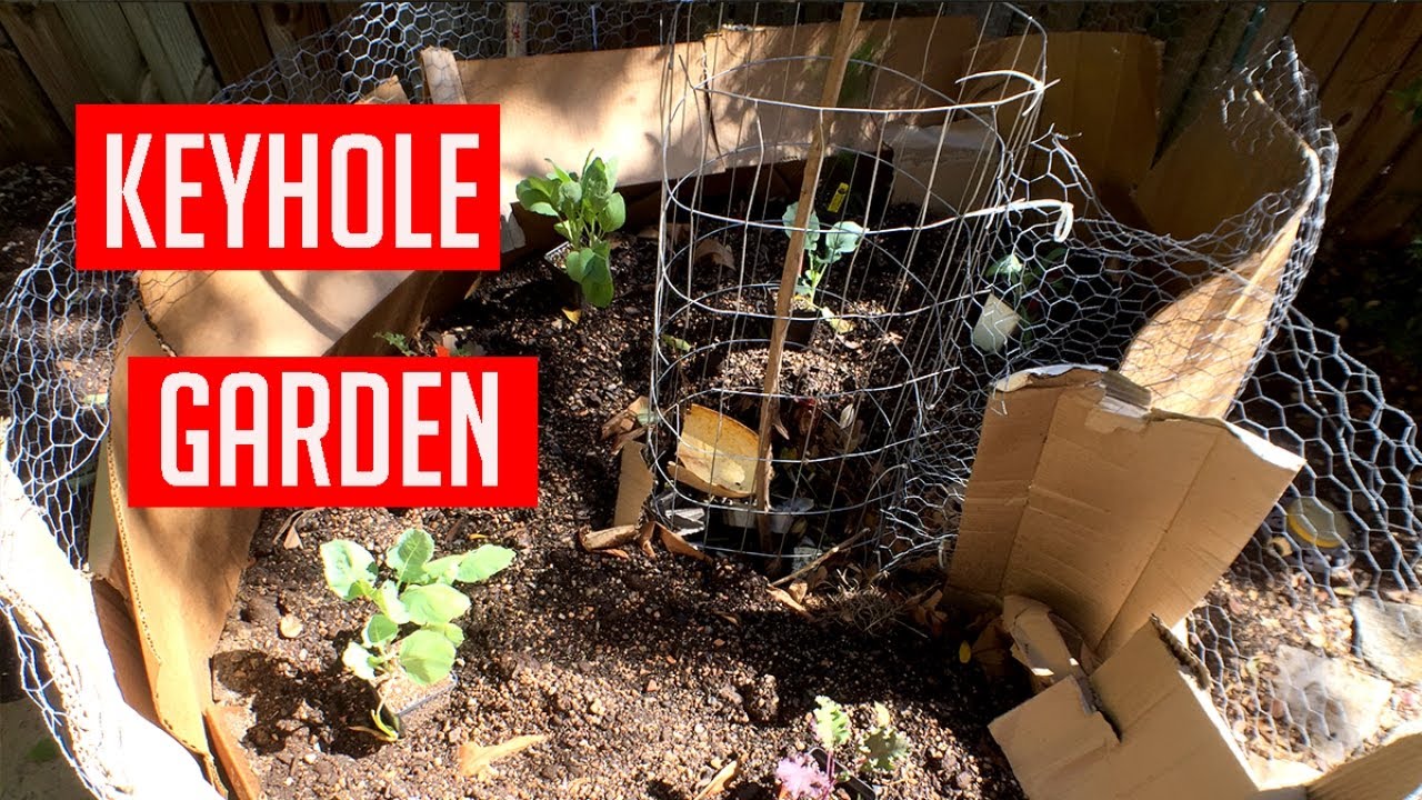 Keyhole Gardens| Learning How To Build A DIY garden | Vlog EP #15 - YouTube