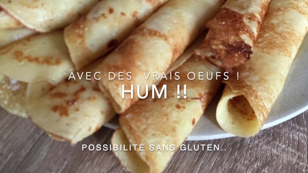 Le goûter Anniversaire crêpes maison - YouTube
