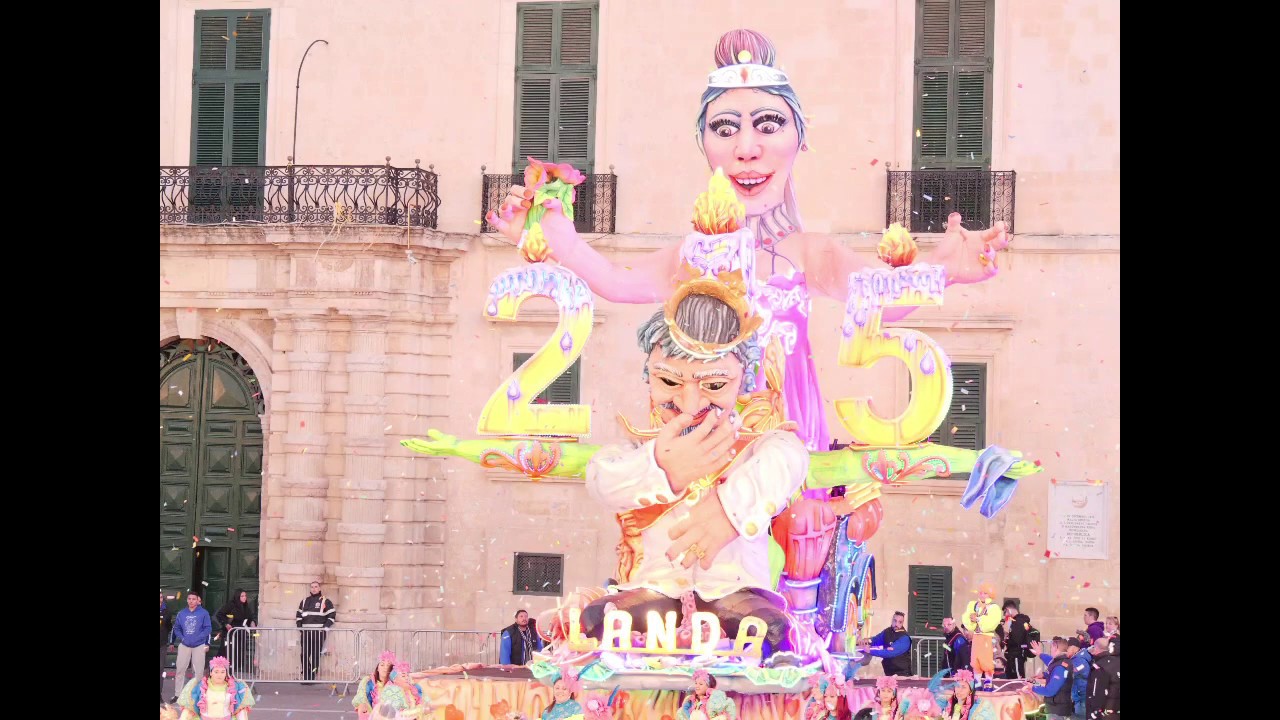 carnival floats of Malta 2020 - YouTube