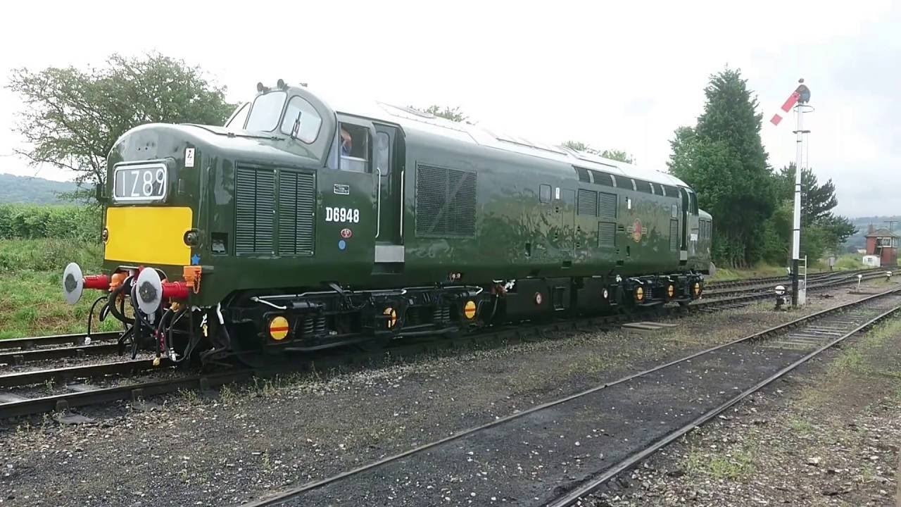 Class 37 D6948 37248 at Toddington - YouTube