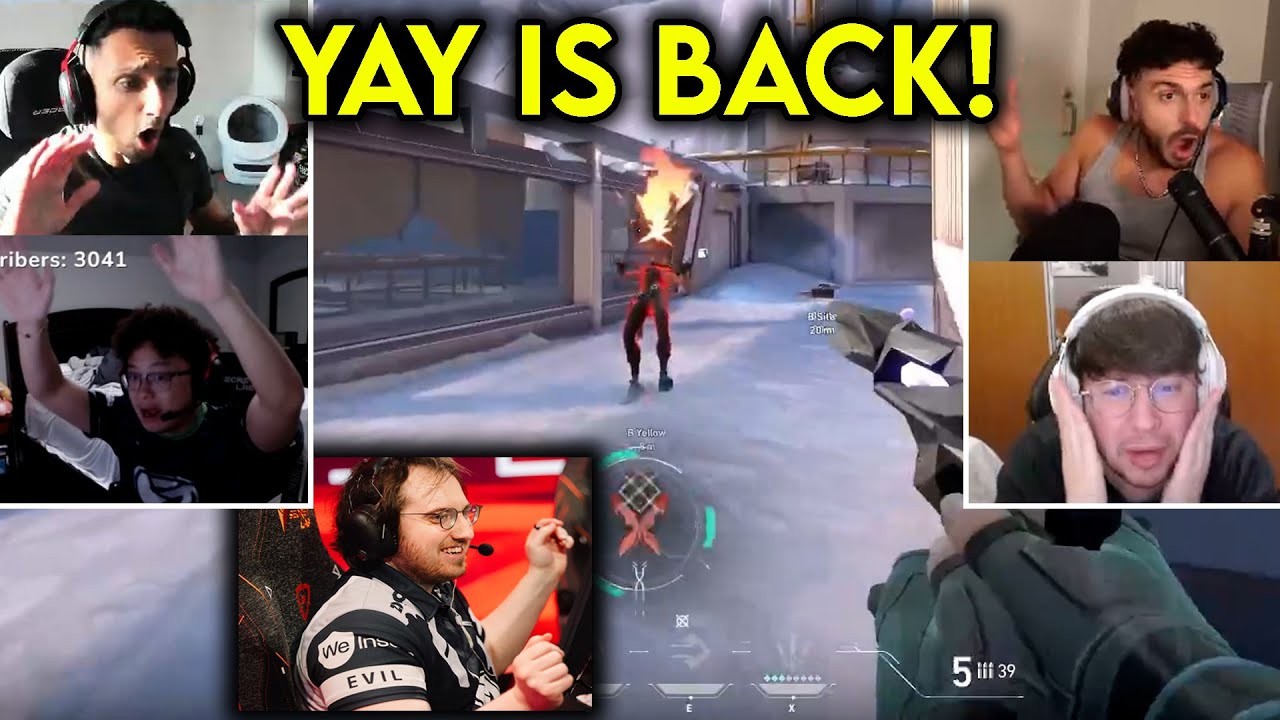 Valorant Streamers Reacts To EG Yay DOMINATING MIBR In EWC Qualifier ...