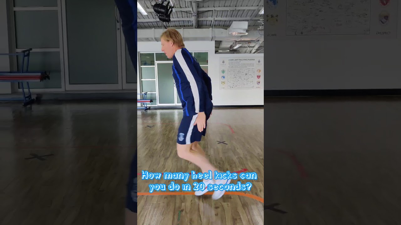 Heel kicks - 20 seconds - YouTube