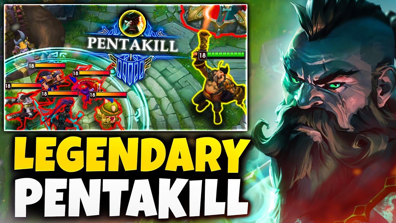 *LEGENDARY PENTA* How I Got 7 Kills In A Row & A Pentakill As GP! - YouTube
