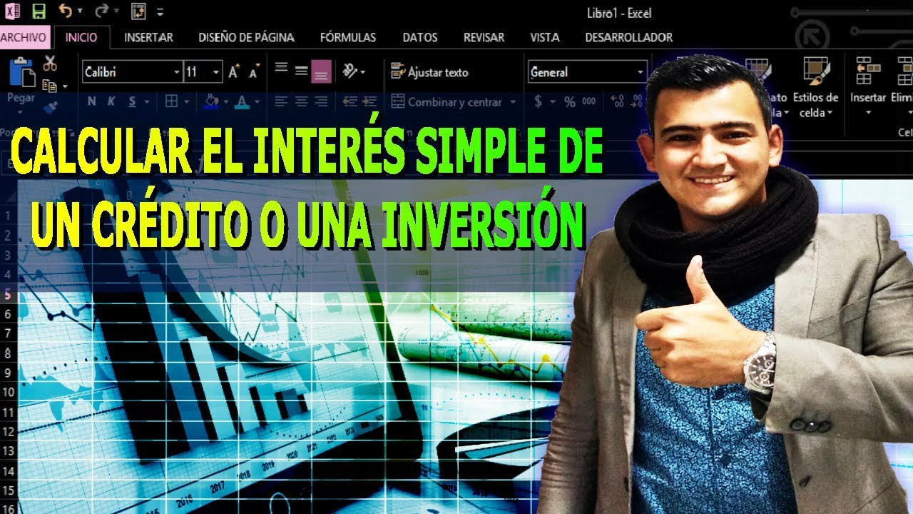 😱💵Como hallar o calcular el INTERÉS SIMPLE en Excel con FORMULAS📊 ...