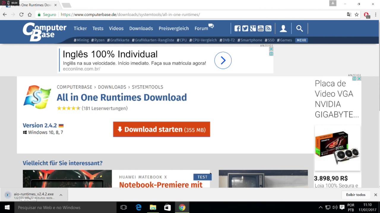 Pacote AIO RUNTIMES - YouTube