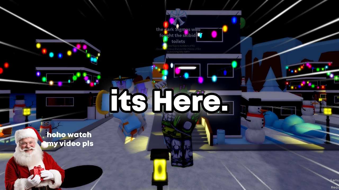 The new Christmas update is finally here.. - YouTube