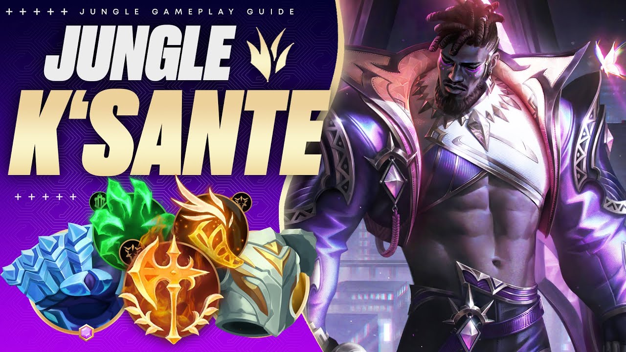 WE FIGHT! K'SANTE JUNGLE Is ABSOLUTELY Ntofolicious 🦚 (Jungle routes ...