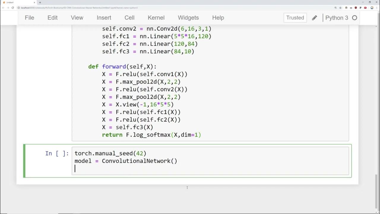 12 MNIST with CNN Code Along Part Two - YouTube