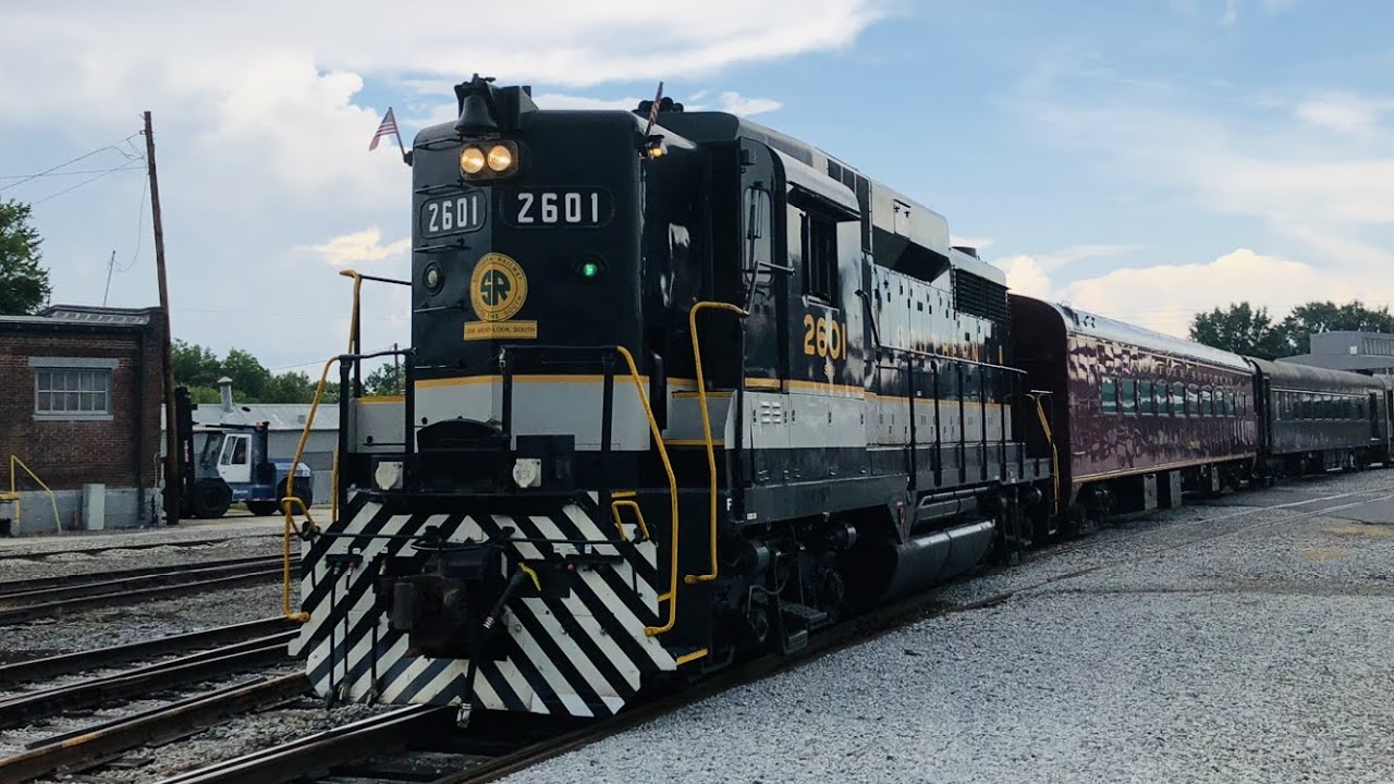 NC Transportation Museum: Southern #2601 Head On 8-14-2021 - YouTube