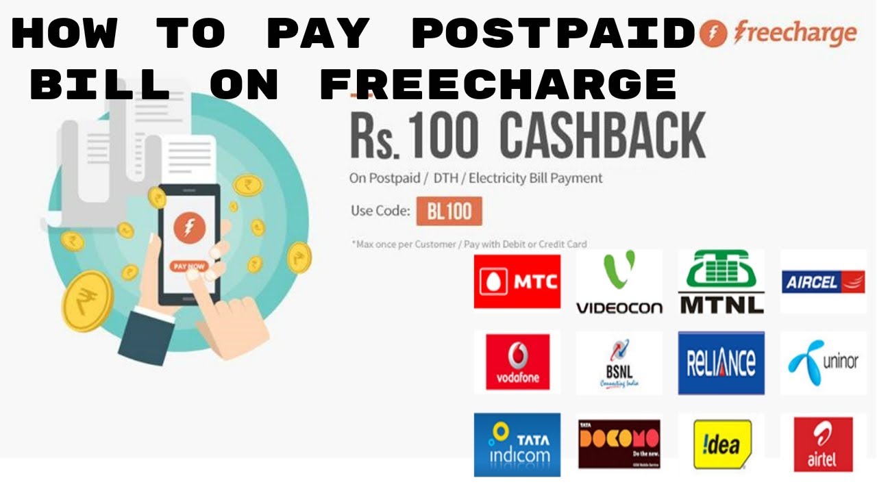 How To Pay Postpaid Bill On Freecharge YouTube how-to-pay-postpaid-bill-on-freecharge-youtube