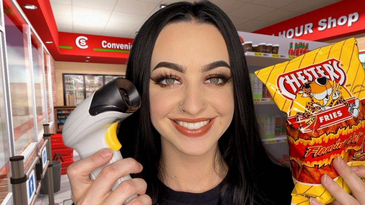 Asmr Convenience Store Checkout Rp Real Scanner Youtube