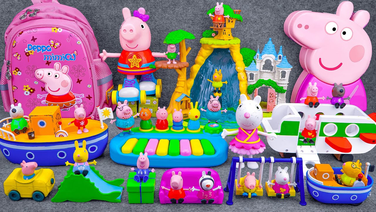 Peppa Pig ASMR | 91 Minutes Satisfying with Unboxing Cute Peppa Pig ...
