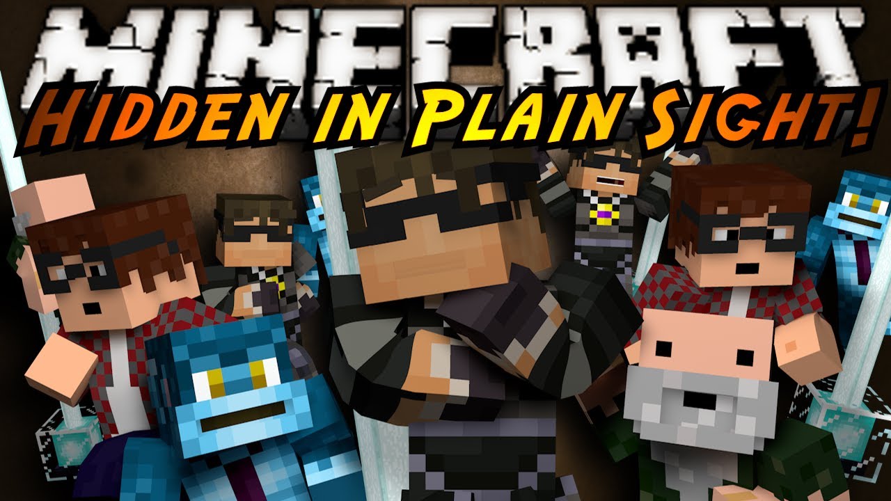 Minecraft Mini-Game : HIDDEN IN PLAIN SIGHT! - YouTube