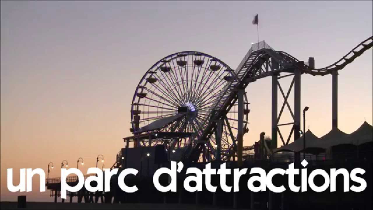French in a timelapse # un parc d'attractions - YouTube