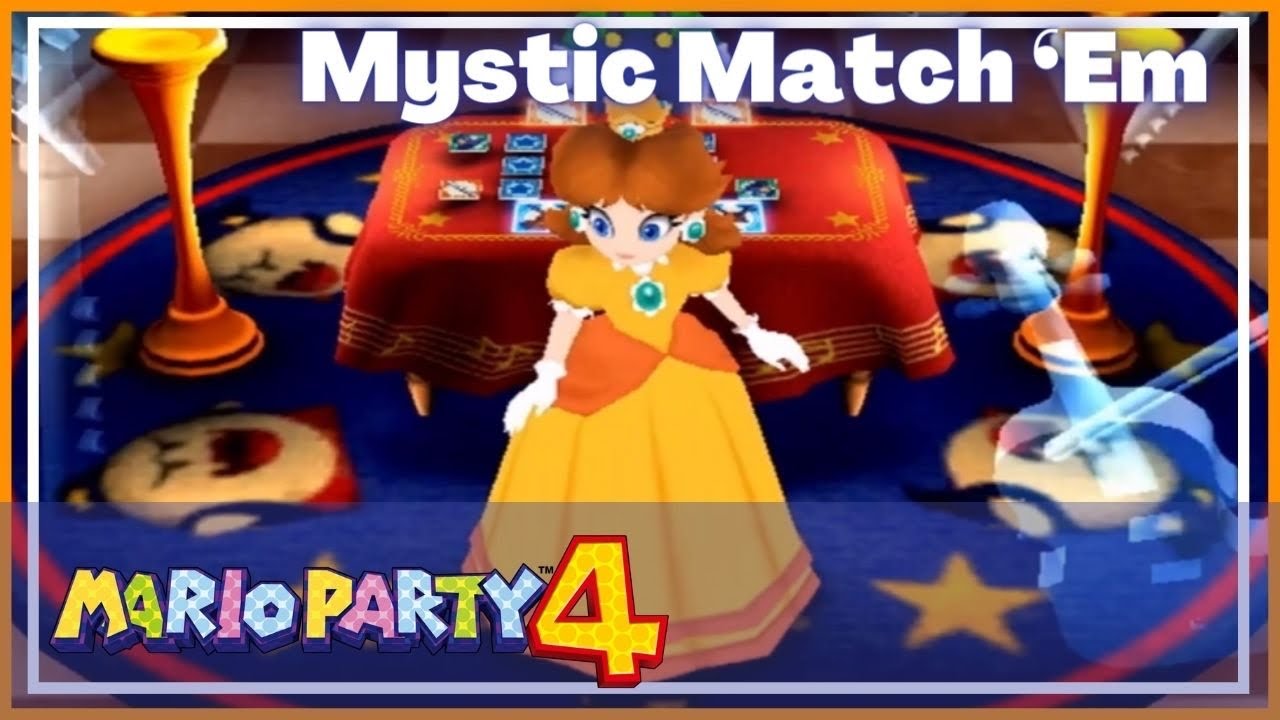 Mario Party 4 - Mystic Match ‘Em | Daisy Gameplay - YouTube