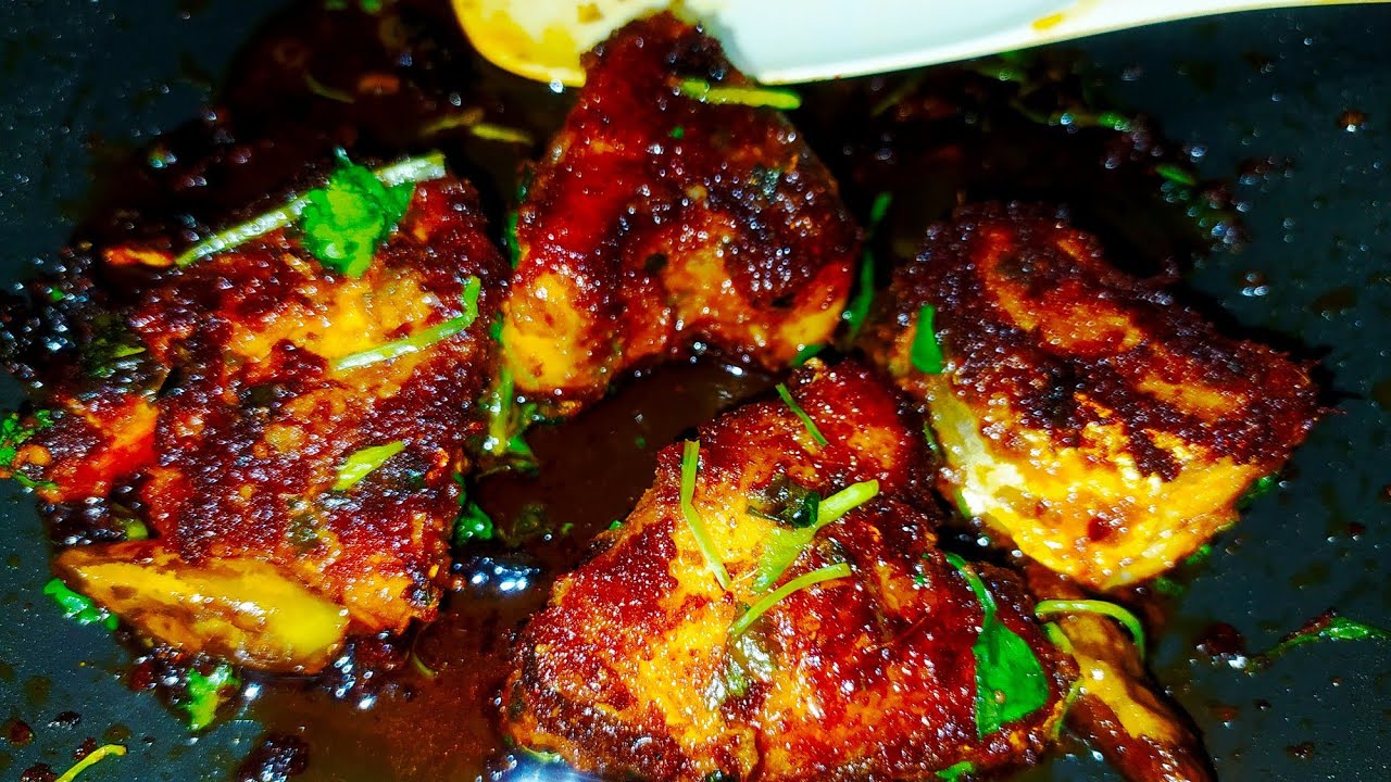 elish maser bhaja recipe/Hilsa fish fry - YouTube